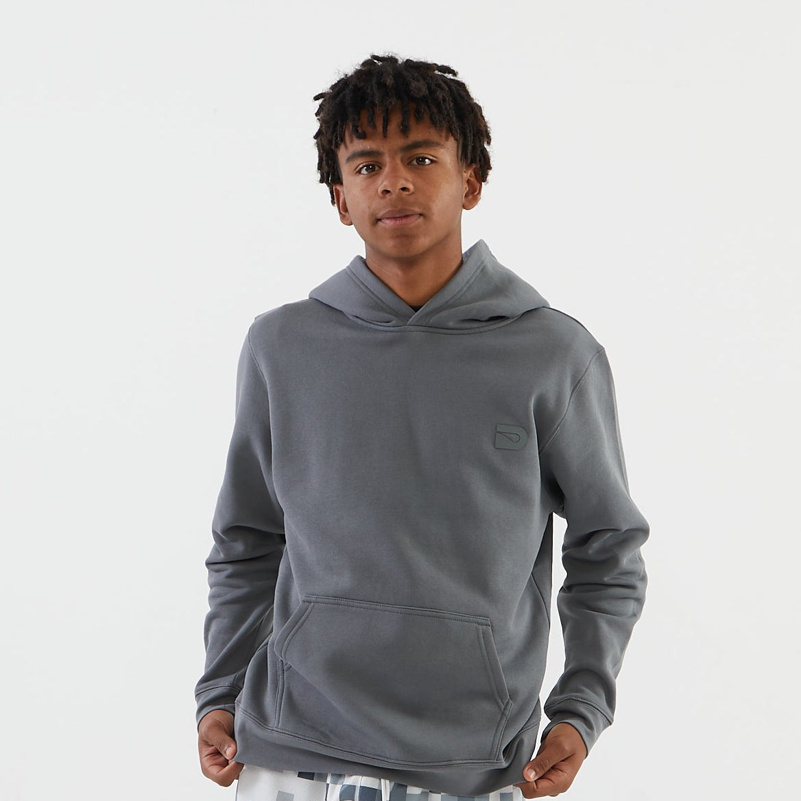 DRIP CORE HOODIE-CHARCOAL